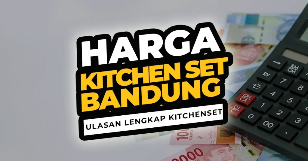 Ukuran Kitchen Set & Ukuran Meja Bar / Mini Bar: Ulasan Lengkap