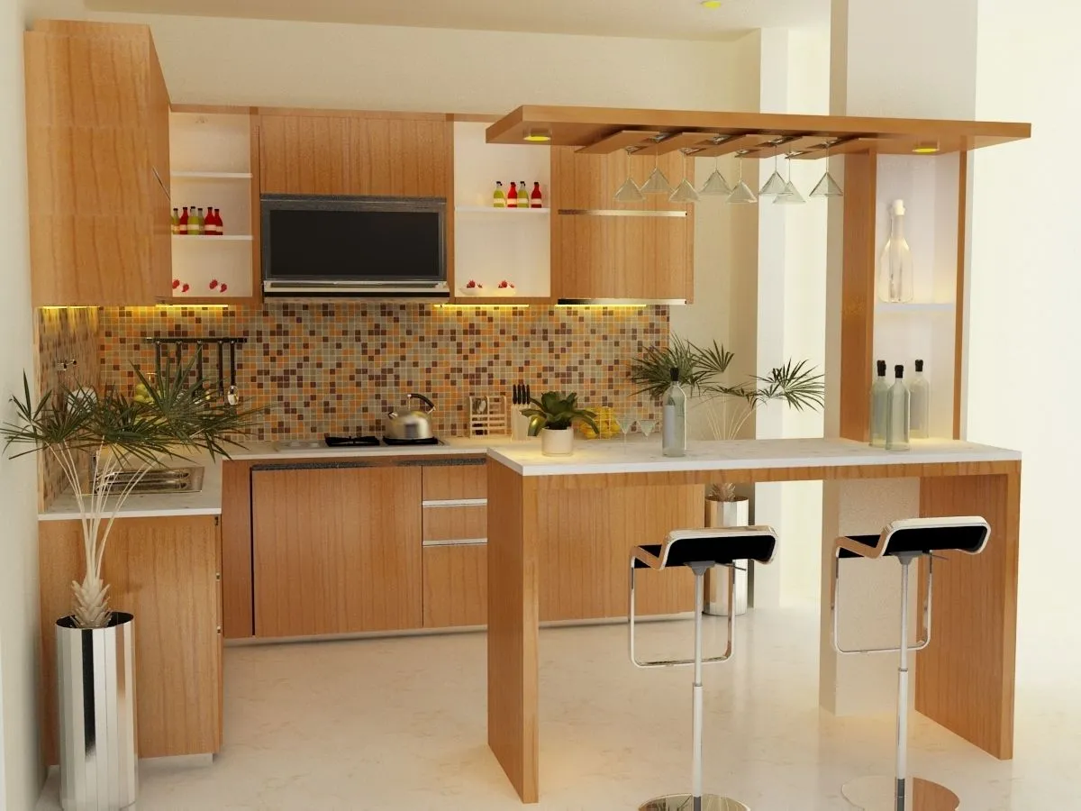 Mini bar kitchen set store